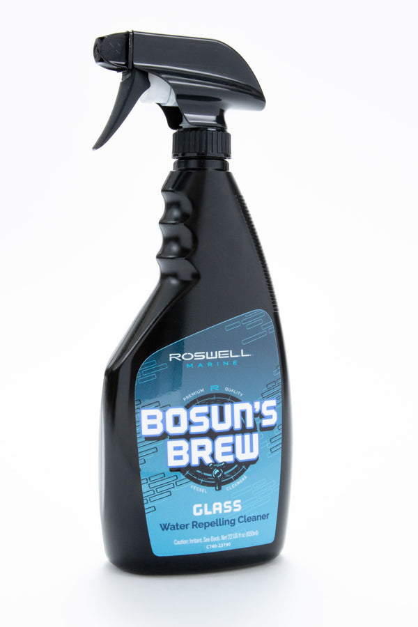 Bosun's Brew Water-Repelling Glass Cleaner – Roswell Marine